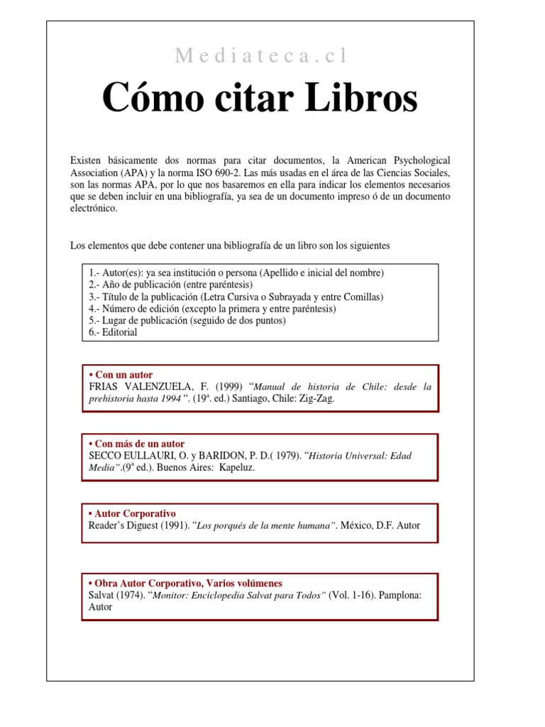 Como Citar | PDF | Comillas | Science