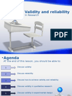 Validity and Reliability of Research Instrument | PDF | Validity (Statistics) | Intelligence ...