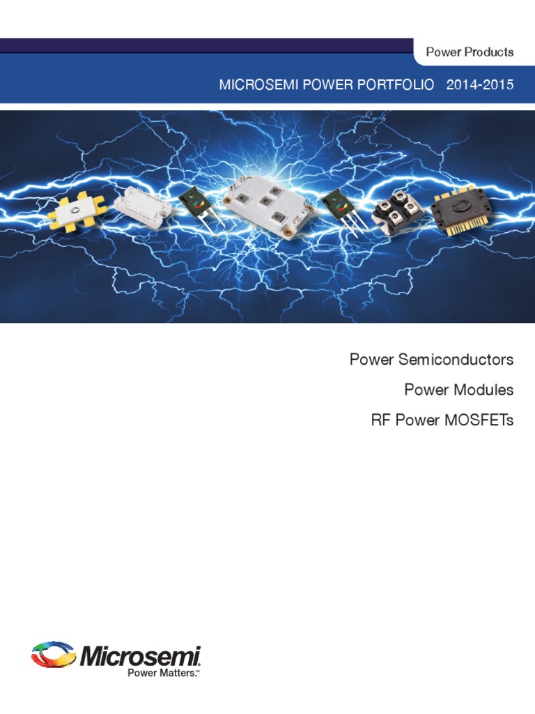 Microsemi 2014 | PDF | Mosfet | Field Effect Transistor