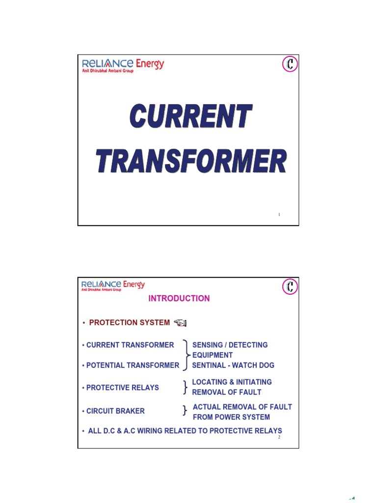CT and PT Selection and Ratios Guide | PDF | Ct Scan | Transformer