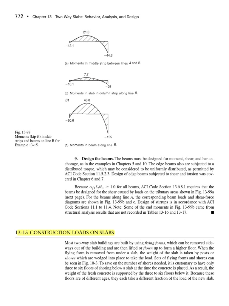 Two-Way Slab Deflection Excerpt From MacGregor 6th Edition ...