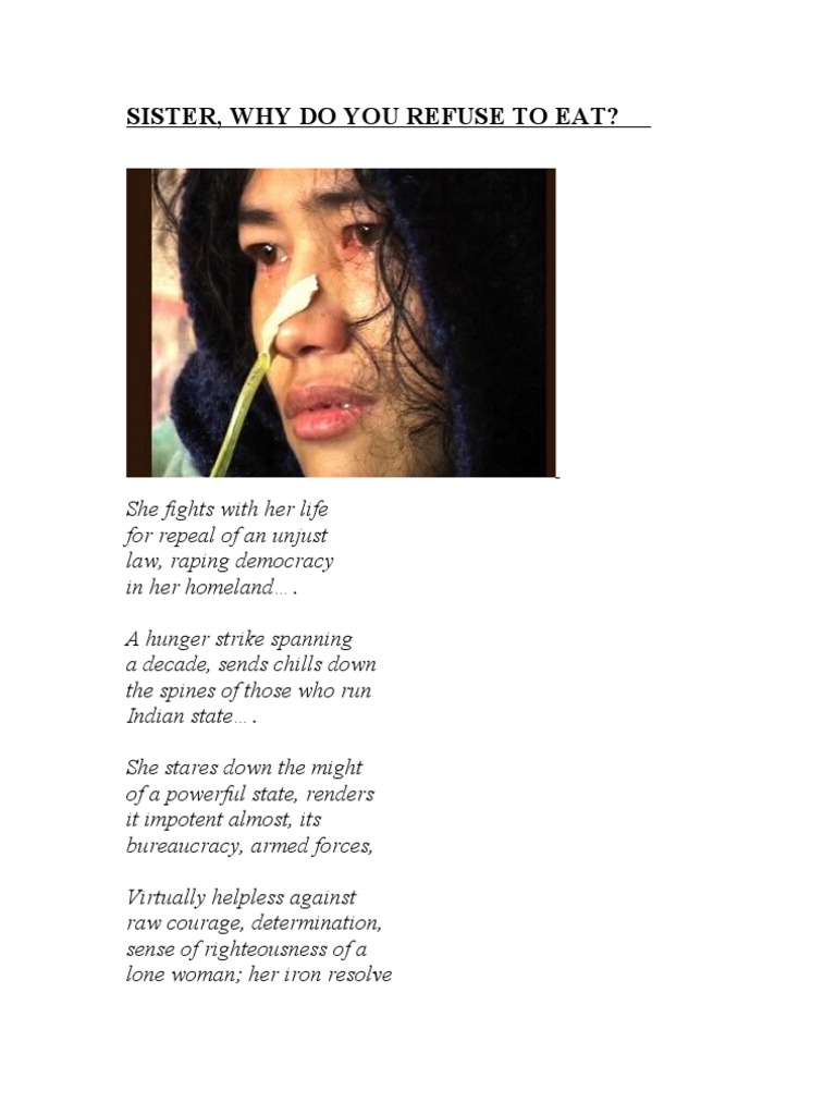 Irom Sharmila's Decade-Long Hunger Strike | PDF | Violence