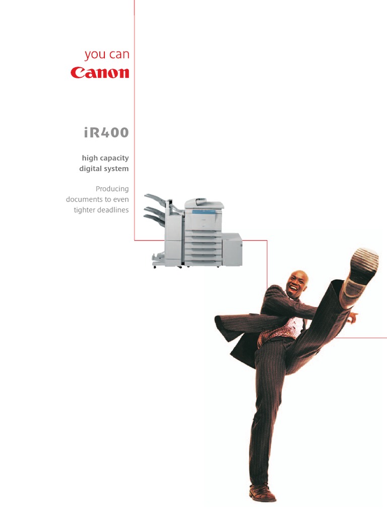 Canon Ir400 Brochure | PDF | Image Scanner | Fax