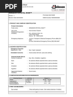 Windex® Original Glass Cleaner: Material Safety Data Sheet | PDF ...