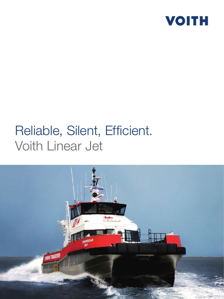 Voith Linear Jet: Hybrid Propulsion System | PDF | Propeller | Jet Engine