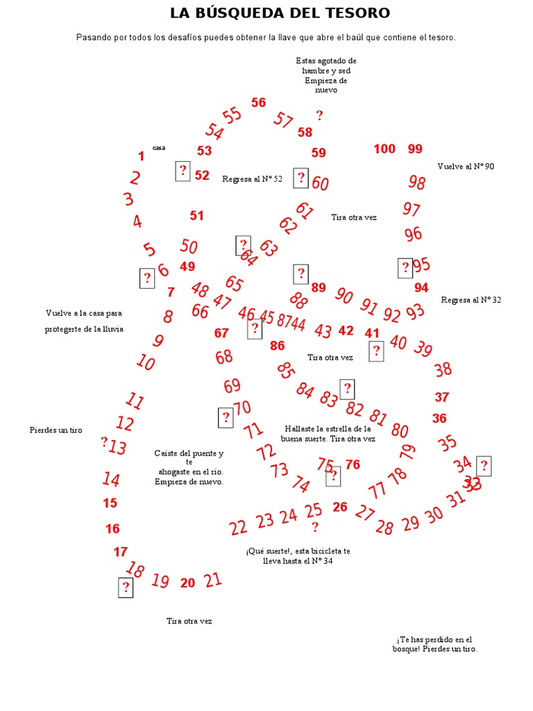 Juego de Búsqueda del Tesoro Interactivo | PDF | Deportes | Ajedrez