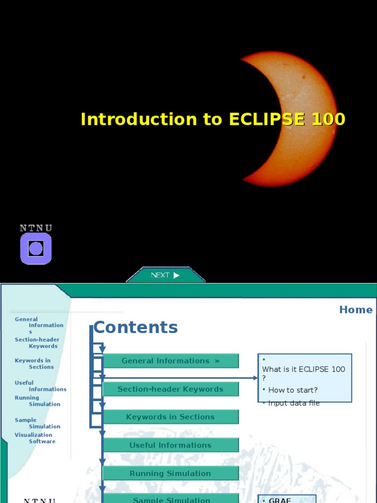 Eclipse 100 | PDF | Petroleum Reservoir | Computer File