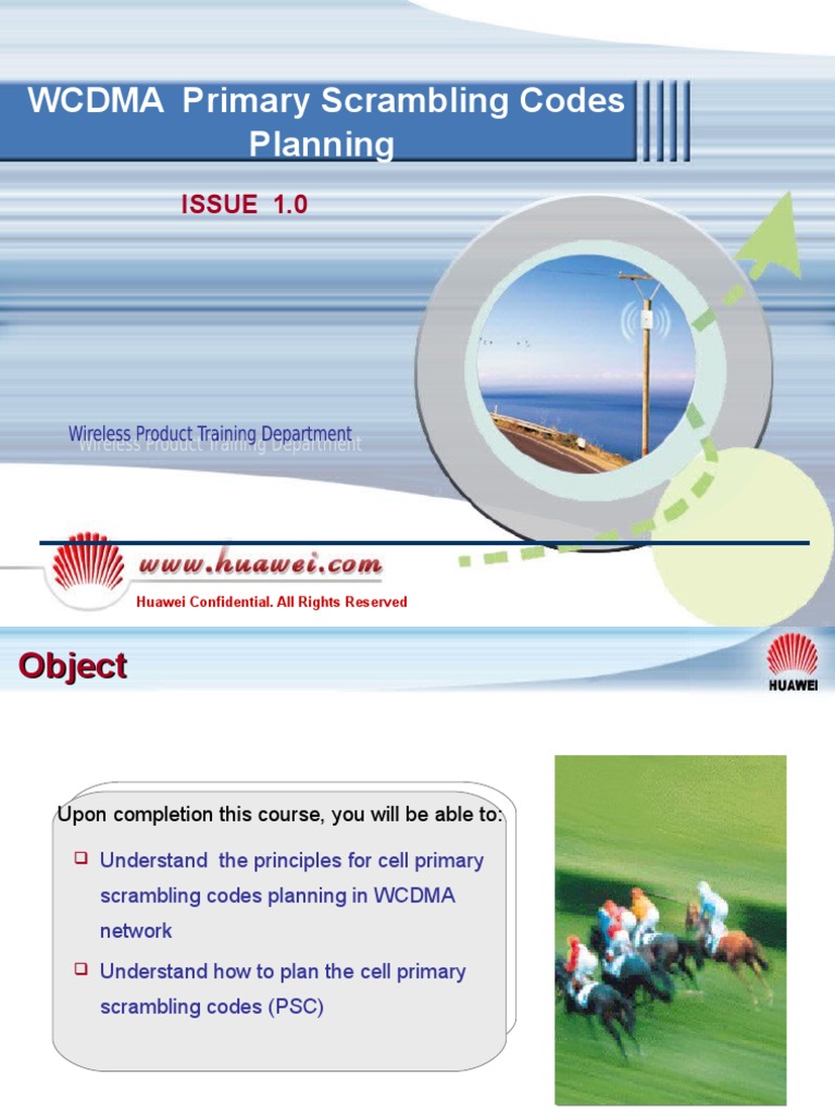 Huawei WCDMA Primary Scrambling Code Planning | PDF | Radio Resource ...