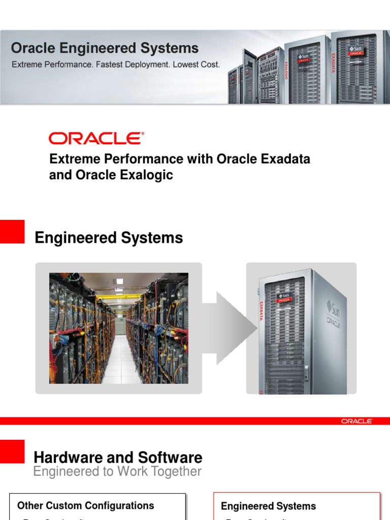 Extreme Performance With Oracle Exadata and Oracle Exalogic | PDF ...