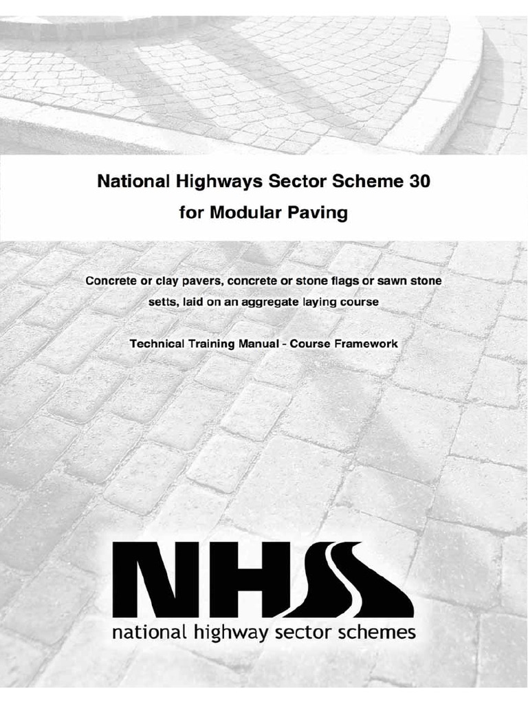 National Highways Sector Scheme 30 Flexible | PDF | Road Surface | Concrete