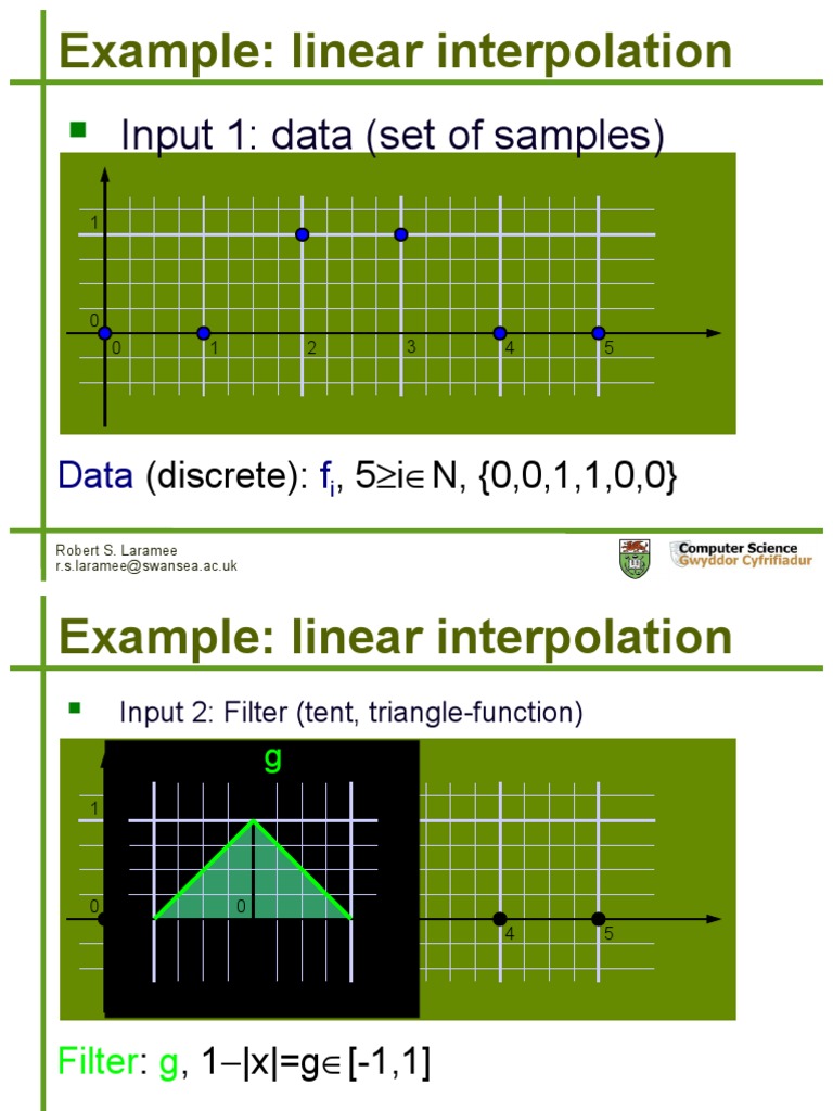 Linear Interpolation Example | PDF Linear Interpolation Example | PDF
