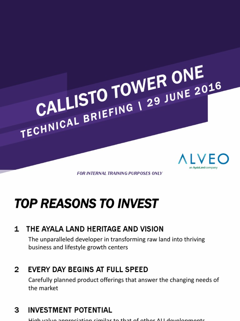 2016-0629 Callisto Tower 1 - Project Presentation PDF | PDF | Room ...