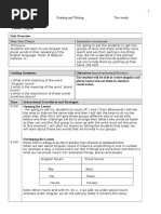 Lesson Plan - Cesar Chavez Reading | PDF | Vocabulary | Mentorship