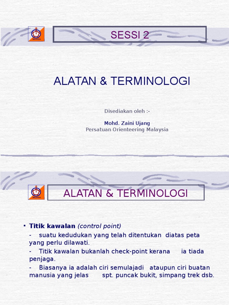 Sessi 2 Alatan & Terminologi | PDF