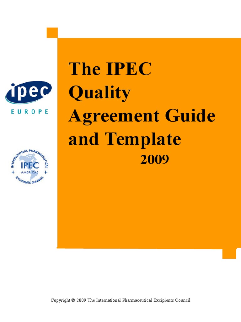 QualityAgreementGuide2009 (Issued) Final | PDF | Specification ...