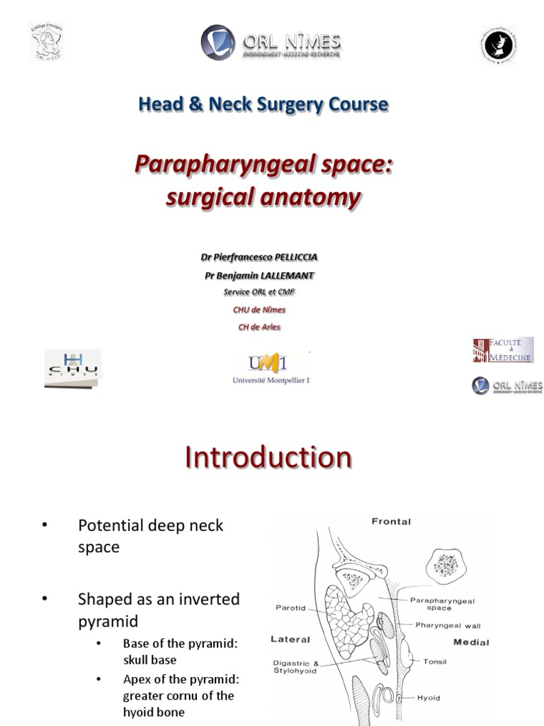 Parapharyngeal Space Anatomy and Surgery | PDF | Neck | Human Anatomy