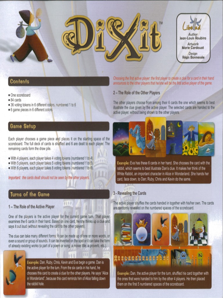 Dixit Rules English | PDF