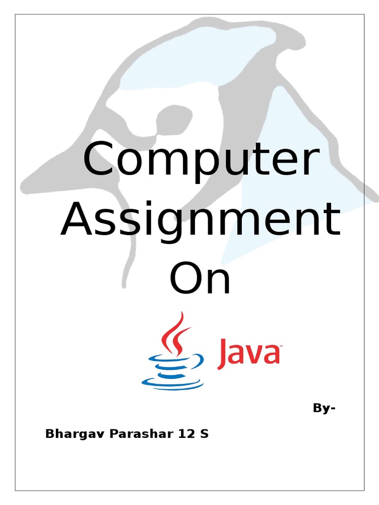 ISC Computer Assignment | Download Free PDF | Matrix (Mathematics) | Integer (Computer Science)