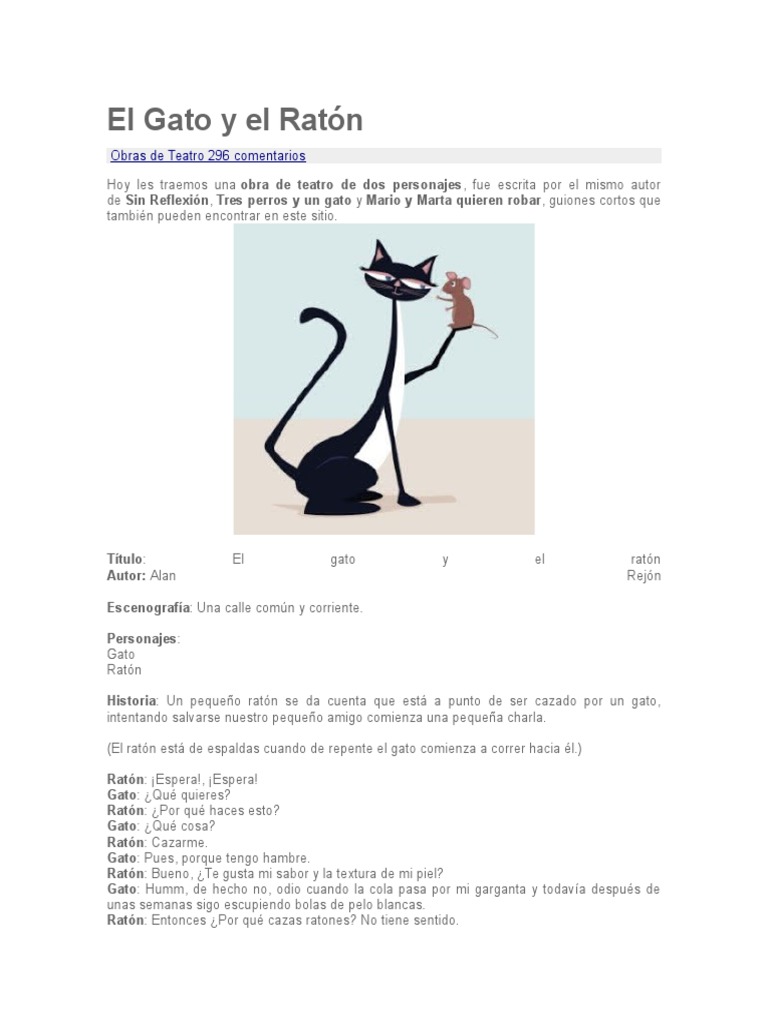 El Gato y El Ratón | PDF