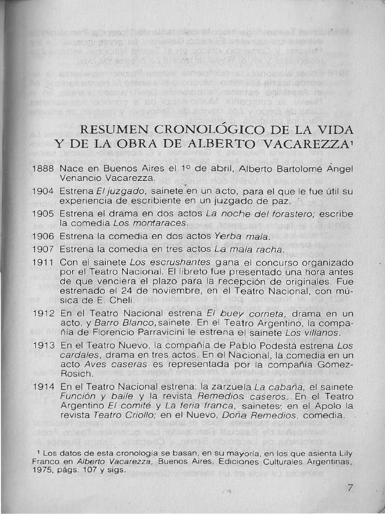 Alberto Vacarezza - El-Conventillo-De-La-Paloma PDF | PDF | Teatro ...