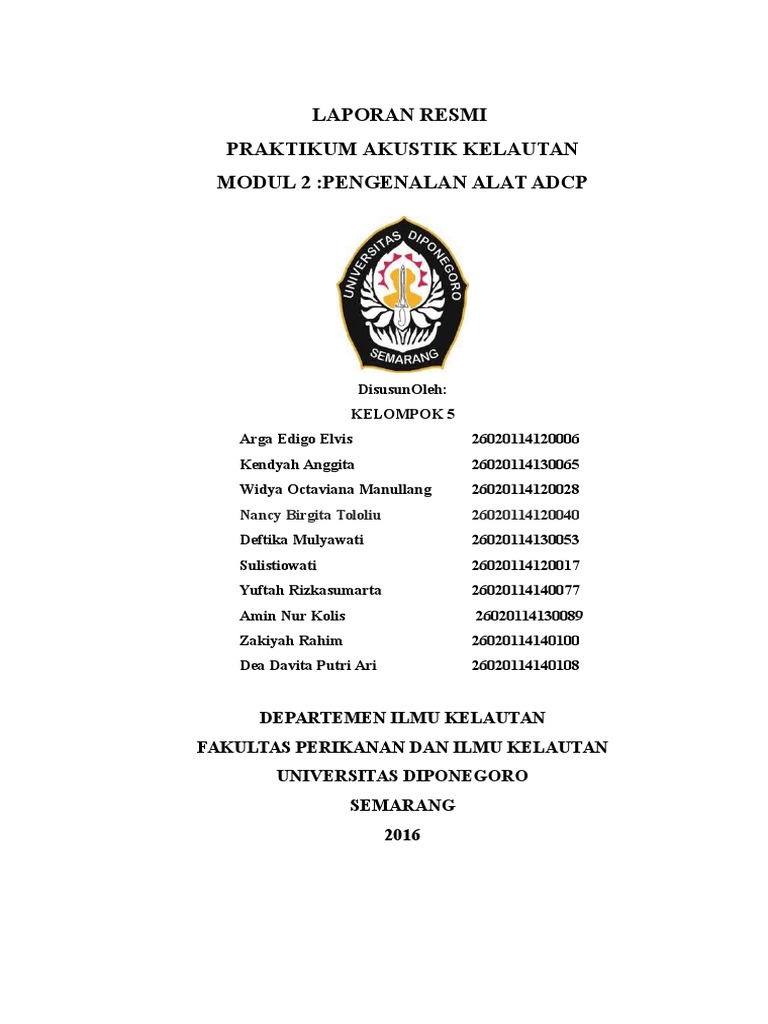 Pengenalan ADCP | PDF