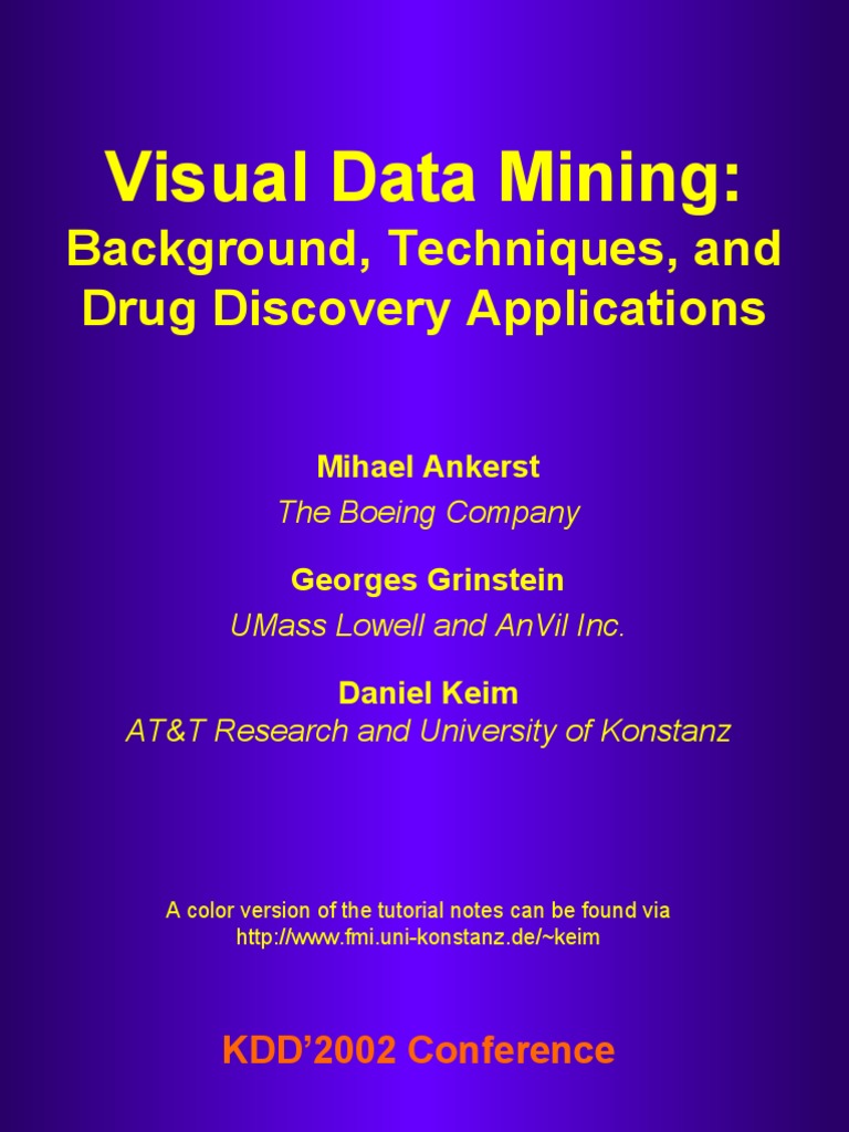 Visual Data Mining Complete Guide | PDF | Data Mining | Image Segmentation