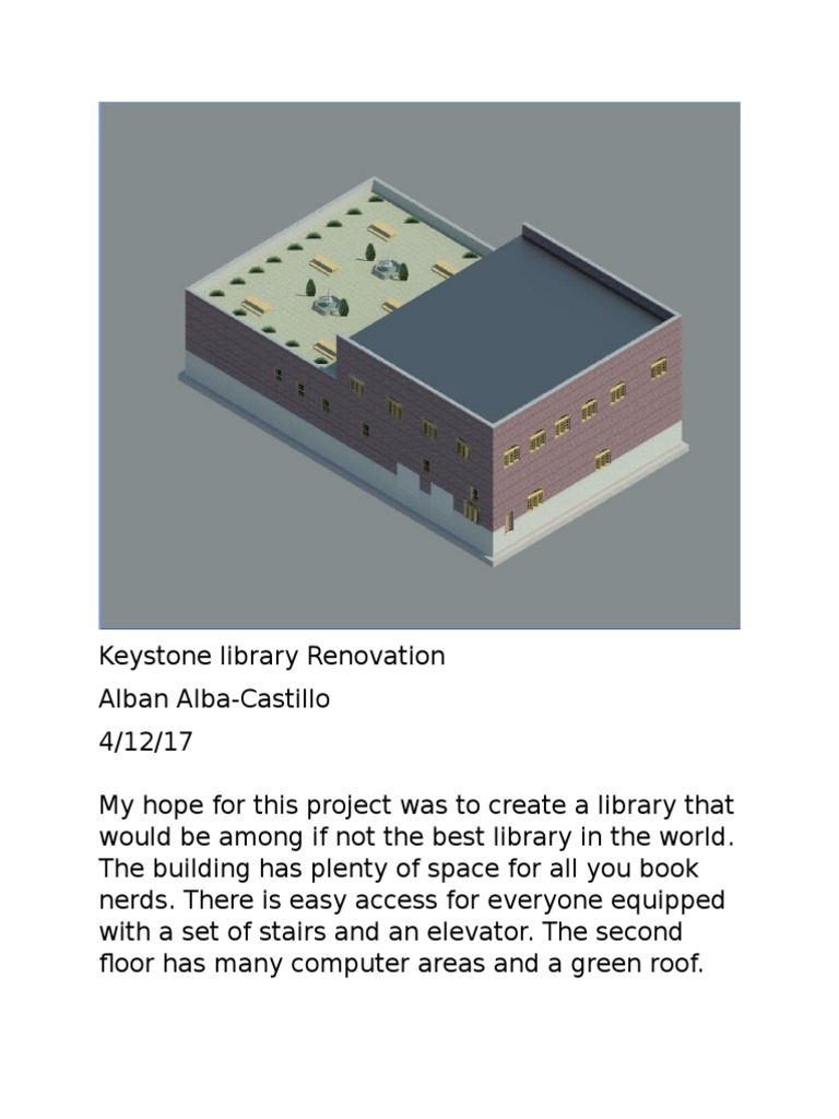 Keystone Library Renovation | PDF | Roof | Beam (Structure)