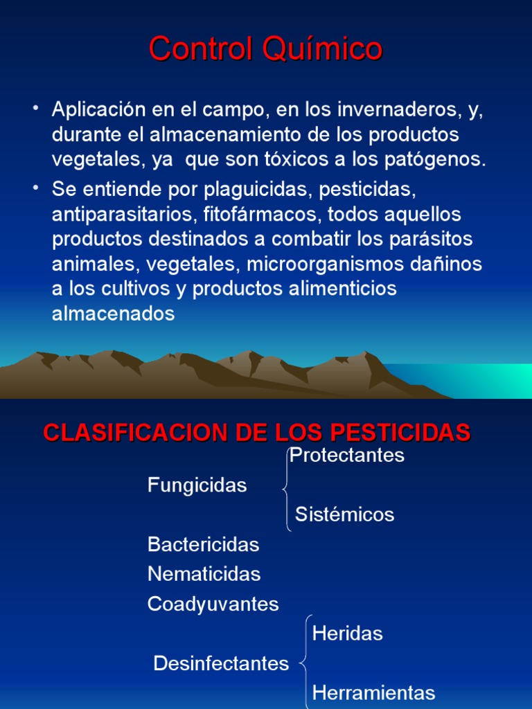 Guía de Control Químico y Toxicología | PDF | Biología Celular ...