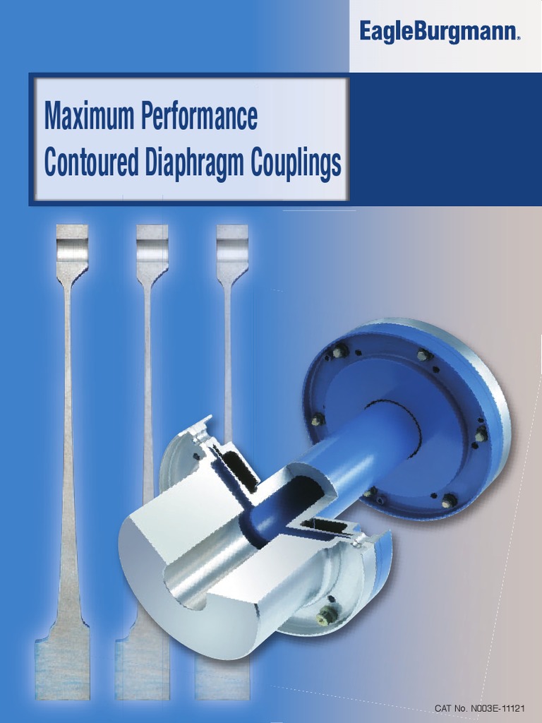 Diaphragm Coupling | PDF | Rotation Around A Fixed Axis | Torque