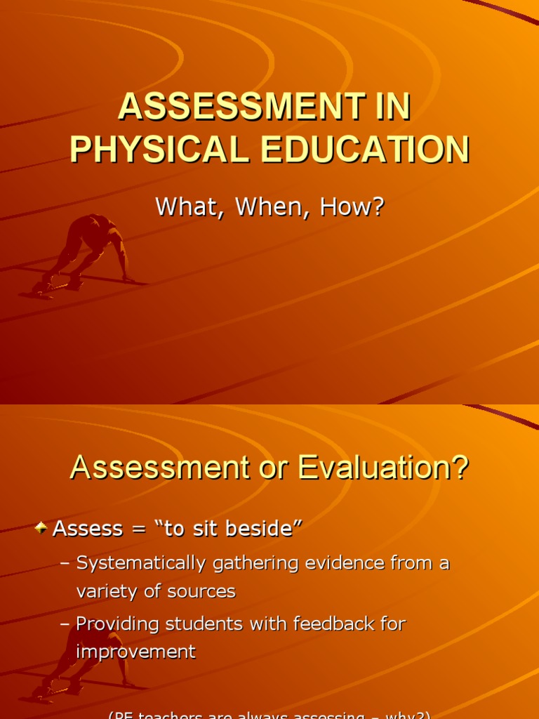 A Comprehensive Guide to Assessment in Physical Education ...