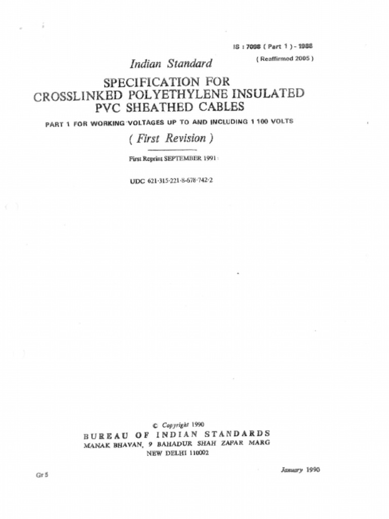 Is 7098 Part 1 Ii Iii PDF | PDF