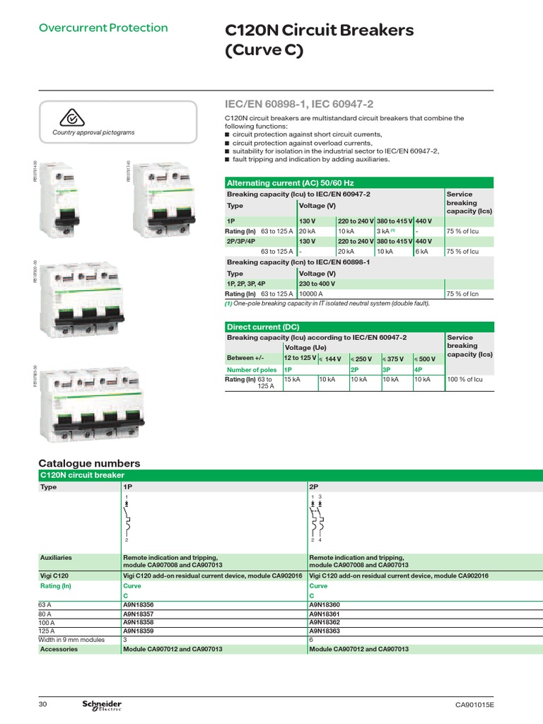 C120N | PDF | Cable | Direct Current