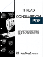 Calculating Embroidery Thread Consumption | PDF | Embroidery | Yarn