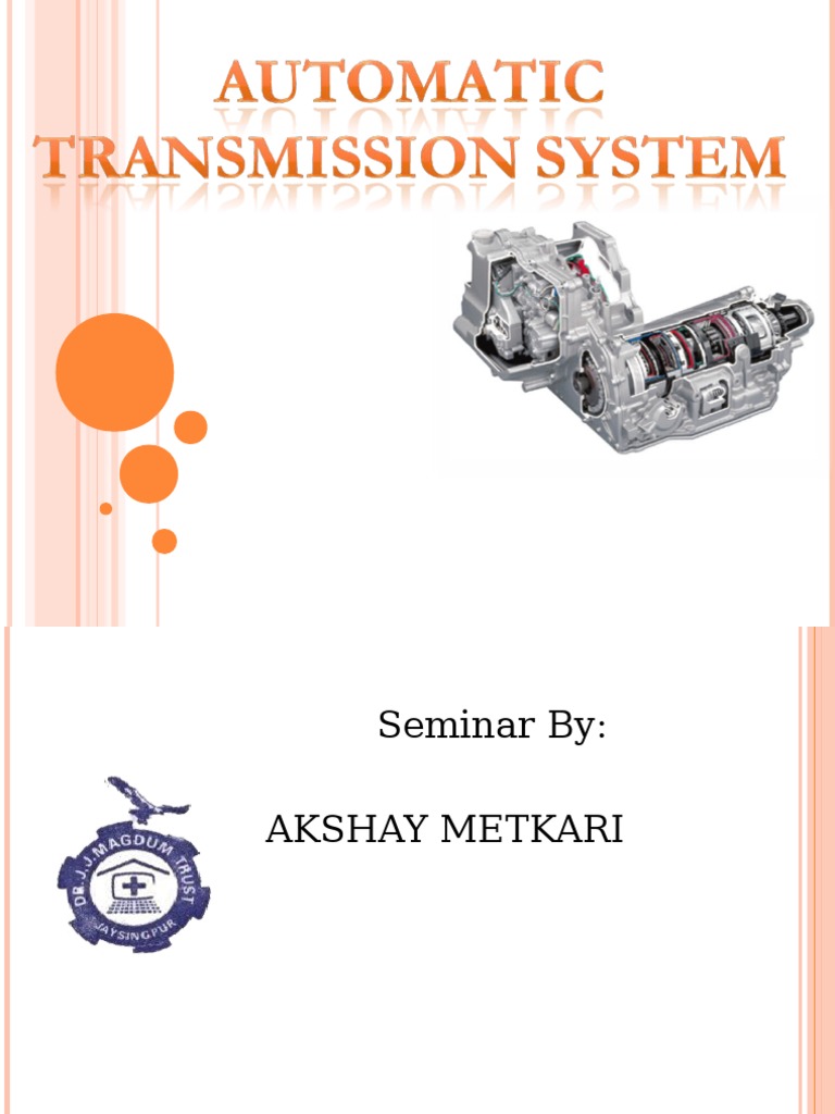 Automatic Transmission - PPT 1 | PDF | Automatic Transmission ...