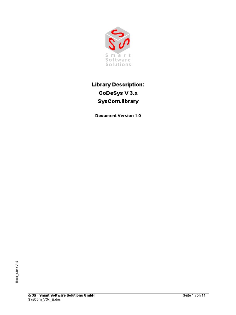 SysCom V3x E | Download Free PDF | Pointer (Computer Programming ...