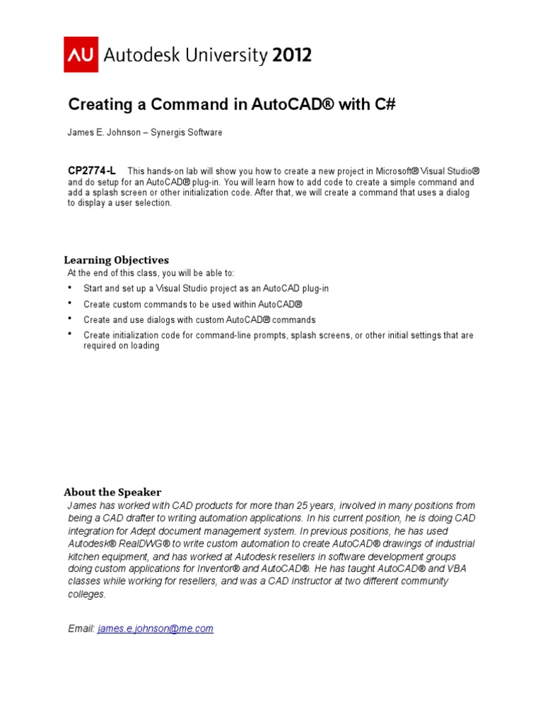 creating-a-command-in-autocad-with-c-pdf-auto-cad-microsoft