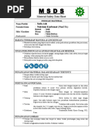 MSDS Aquadest | PDF