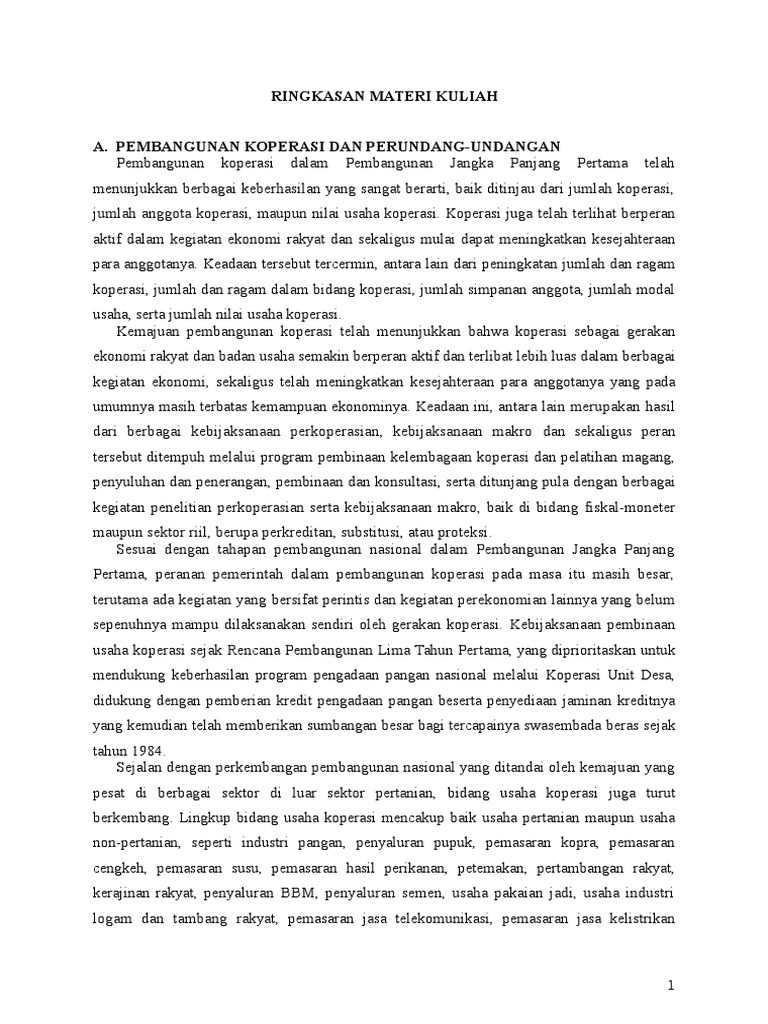 RMK SAP 6 Koperasi Dan Umkm | PDF