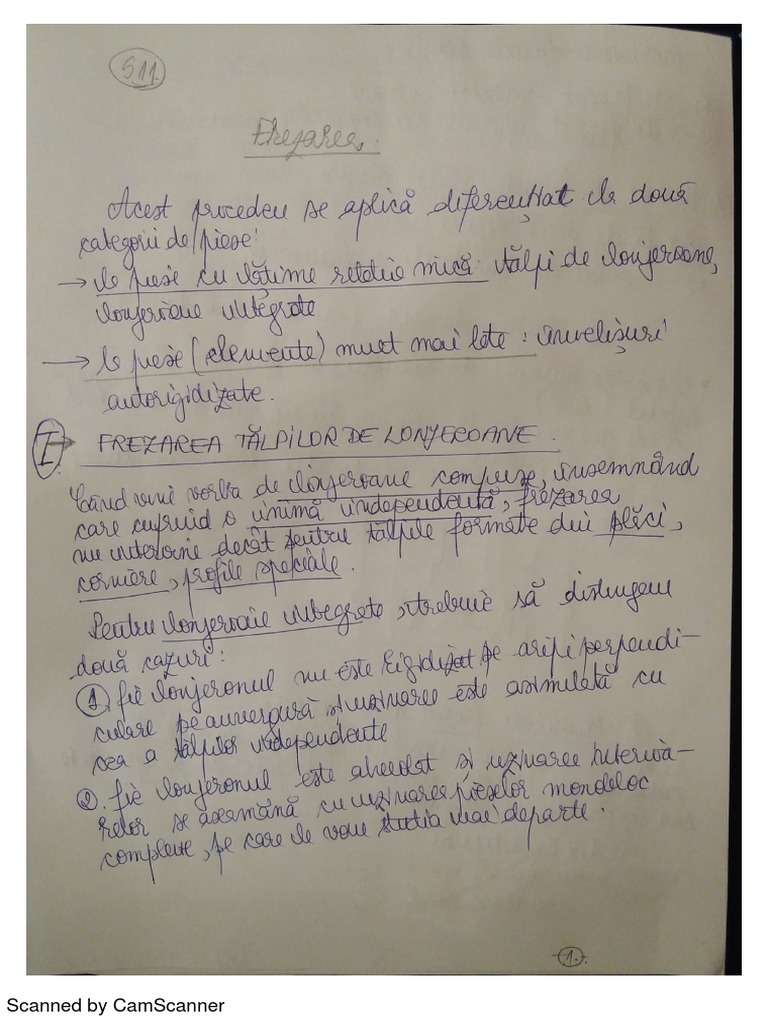 S 11. Frezarea | PDF