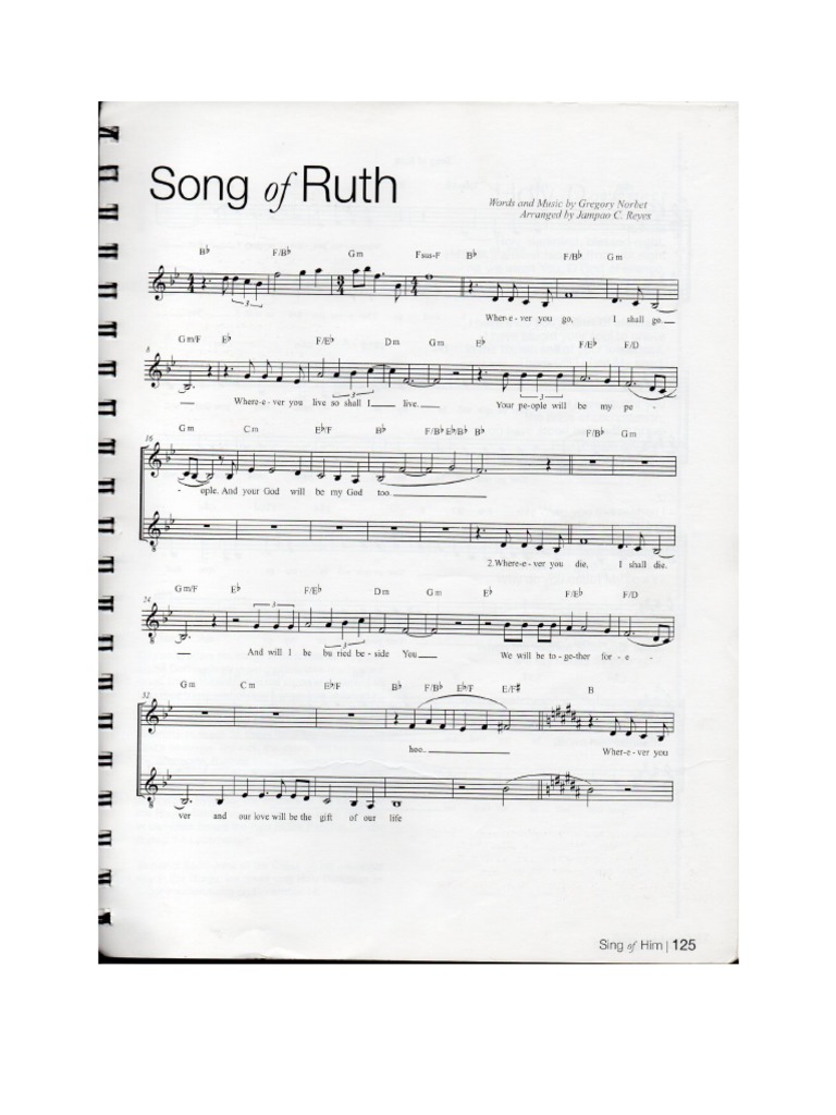 Song of Ruth | PDF
