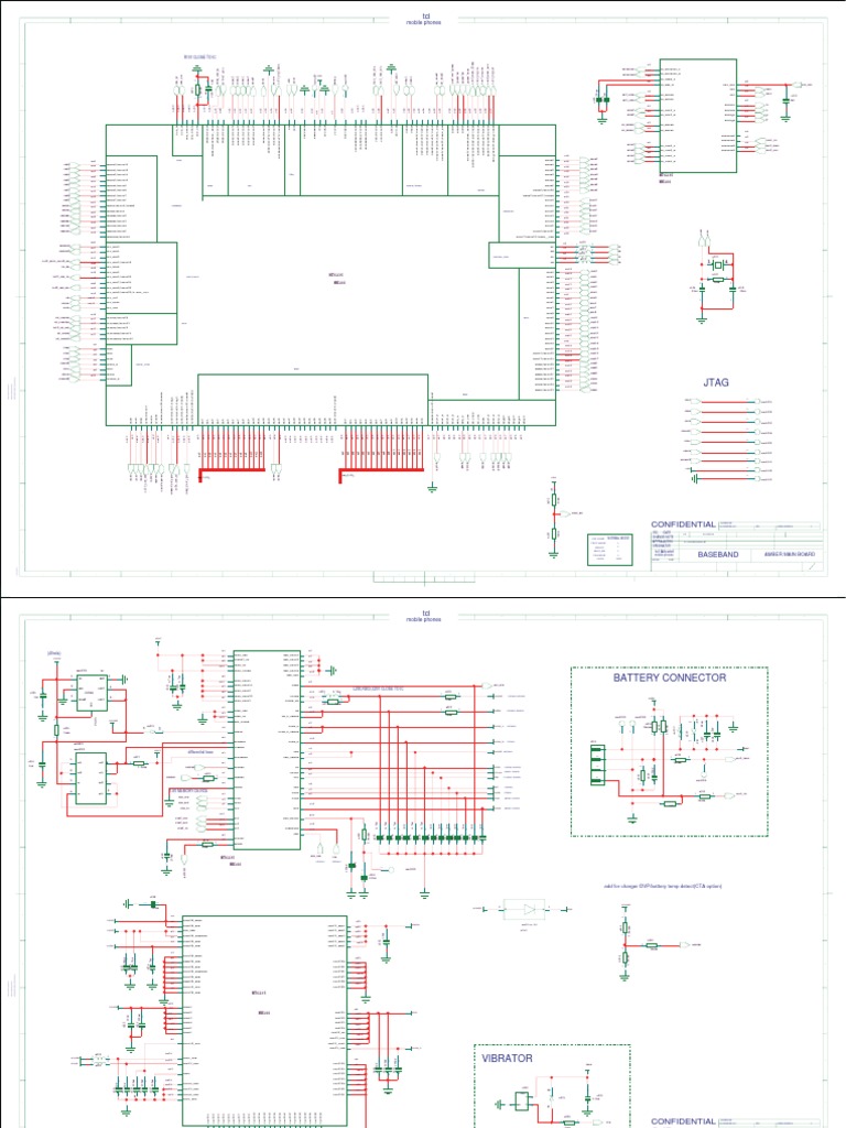 Alcatel One Touch-806D Circuit Diagram | Mobile Telecommunications User ...