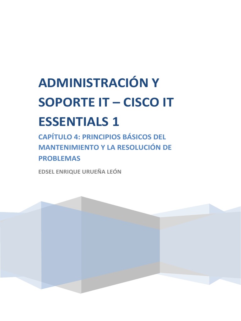 Capitulo 04 en PDF Cisco PDF | PDF | Apoyo | Software