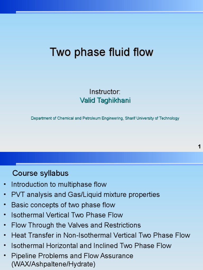 Two Phase Flow Fundamentals and Models | PDF | Solubility | Alkane