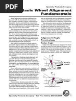 Wheel Alignment Basics | PDF | Steering | Vehicles