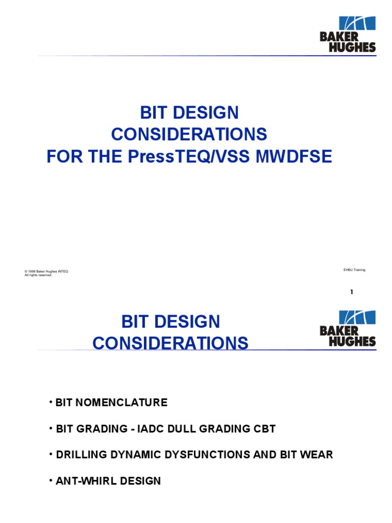 Presentation - 6 BIT DESIGN | PDF | Blade | Mechanical Engineering