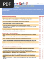 Letter Sounds Assessment Checklist | PDF