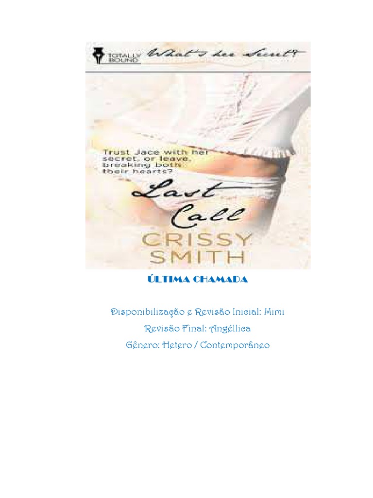 Crissy Smith Última Chamada Pdf