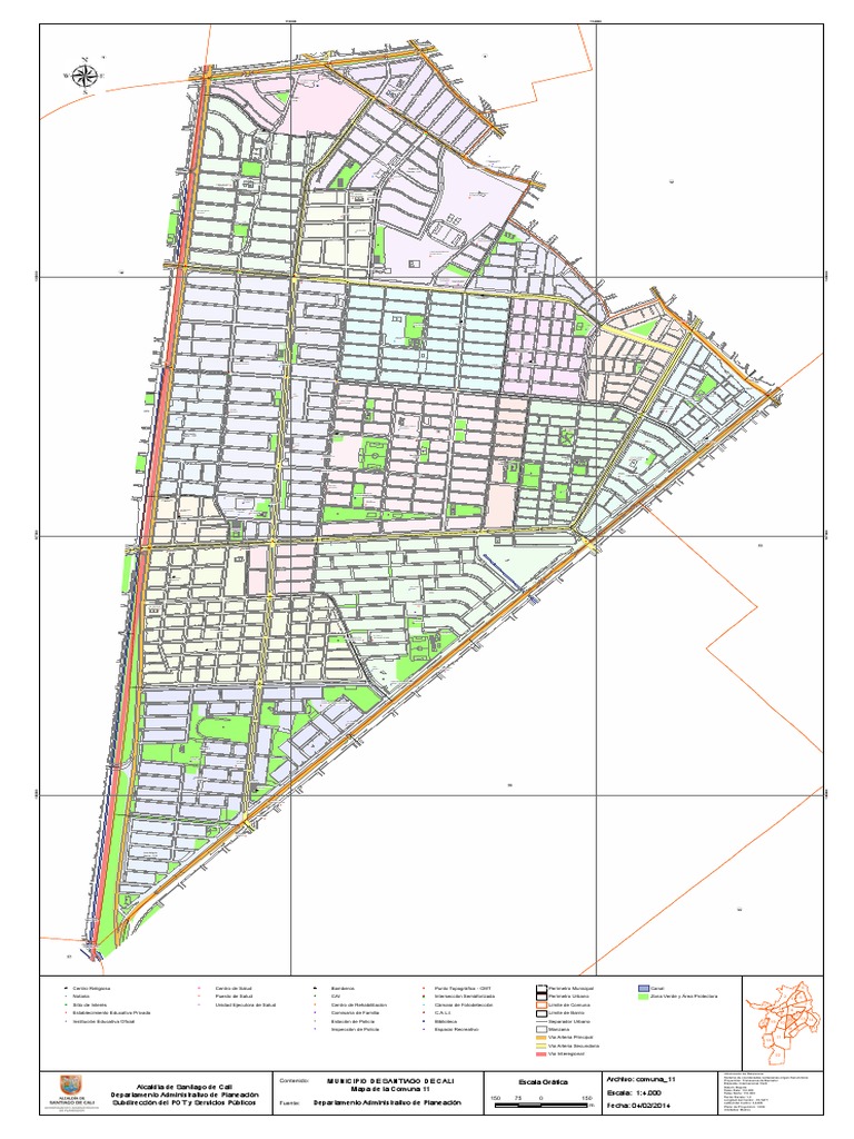 Mapa Comuna 11 | PDF