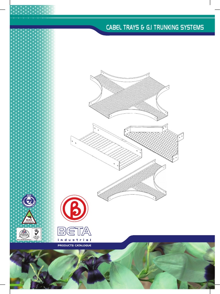 Cabel Trays & G.I Trunking Systems | PDF | Dubai | Manufactured Goods
