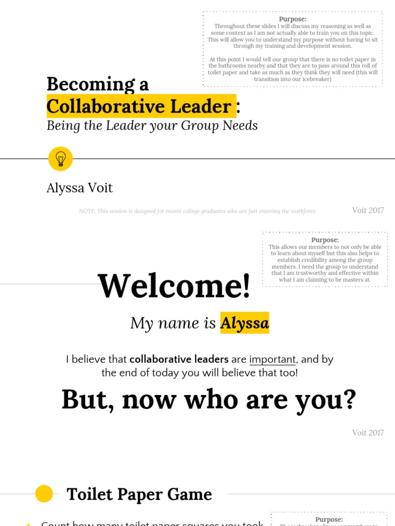 Collaborative Leadership Training Guide | PDF | Learning | Knowledge